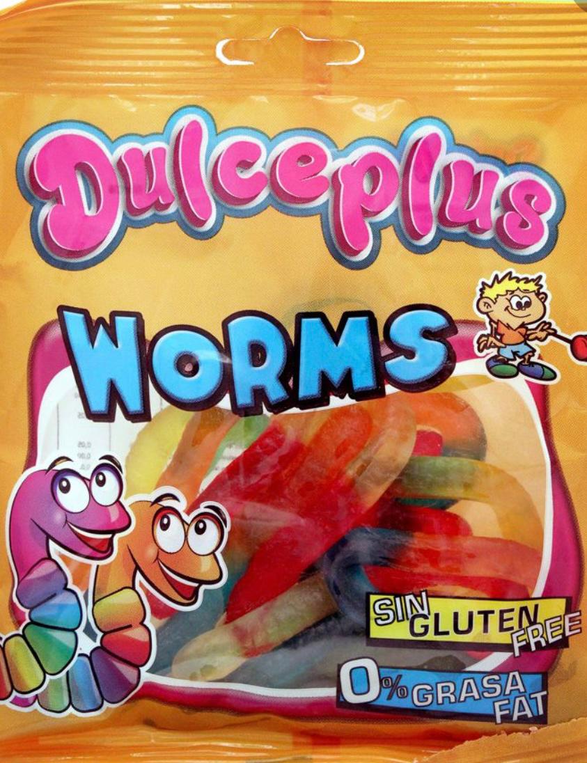 Dulceplus Jelly Worms - desistore.dk